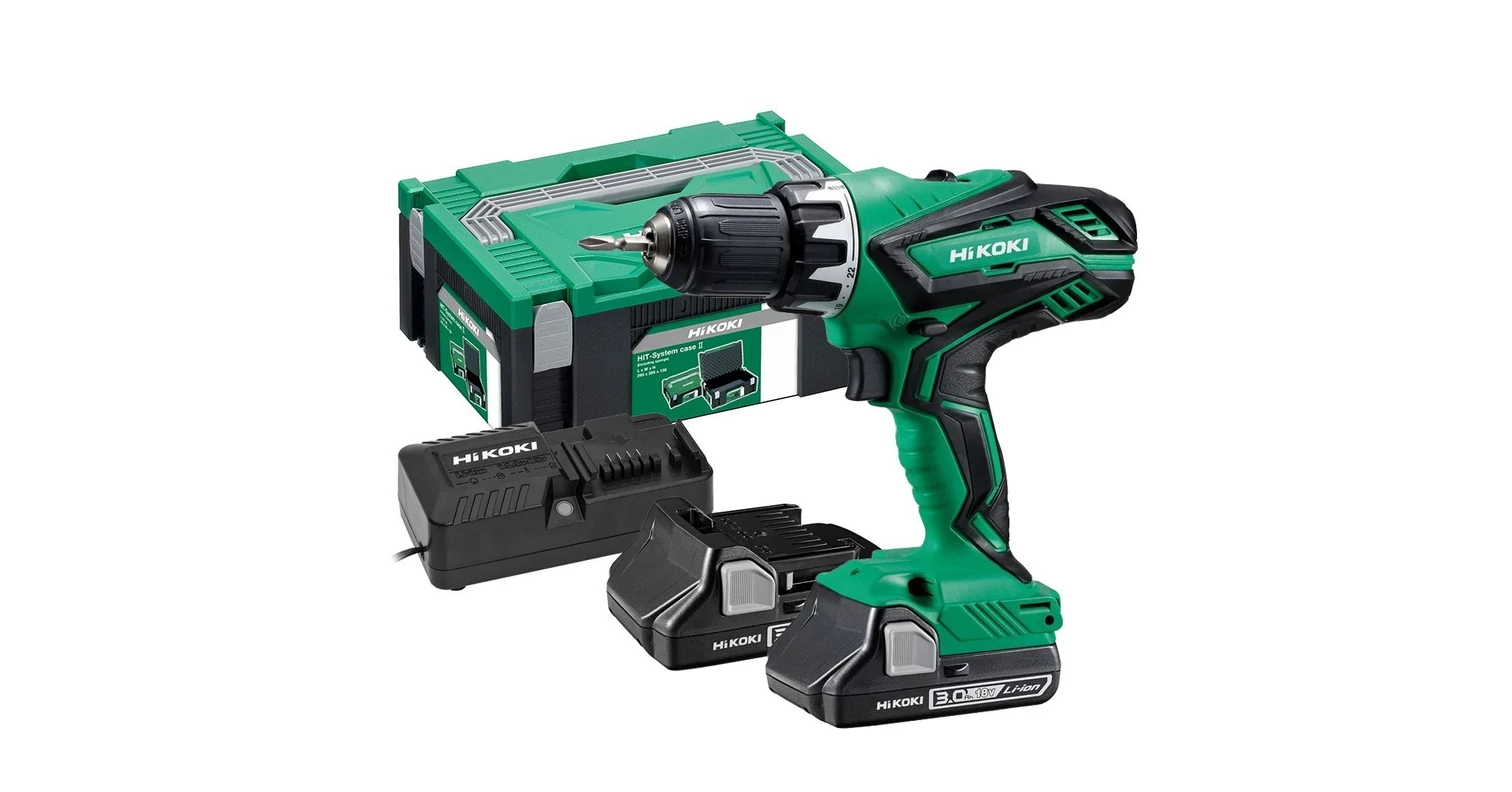 Hikoki DS18DJL-3AH Akkus Fúró-Csavarozó 18V 2x3Ah - A Technoroll Shopban