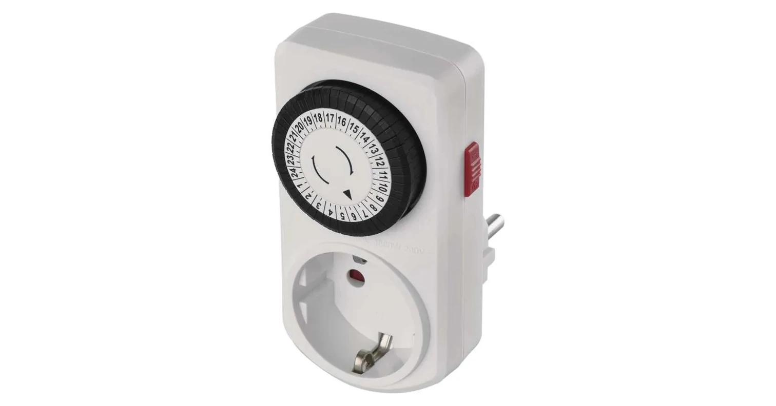 EMOS Mechanikus időkapcsoló 15D-3A IP20 SCHUKO (P5523N) - A Technoroll ...