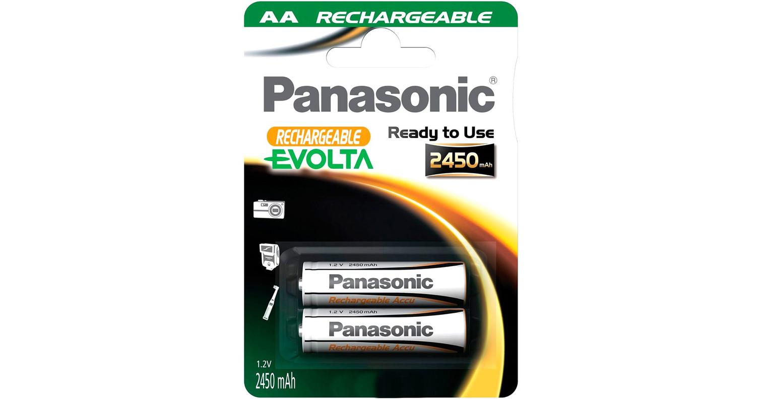 Panasonic AA-P6 Evolta 2450mAh 1,2V tölthető elem 2db/bliszter - A Technoroll Shopban