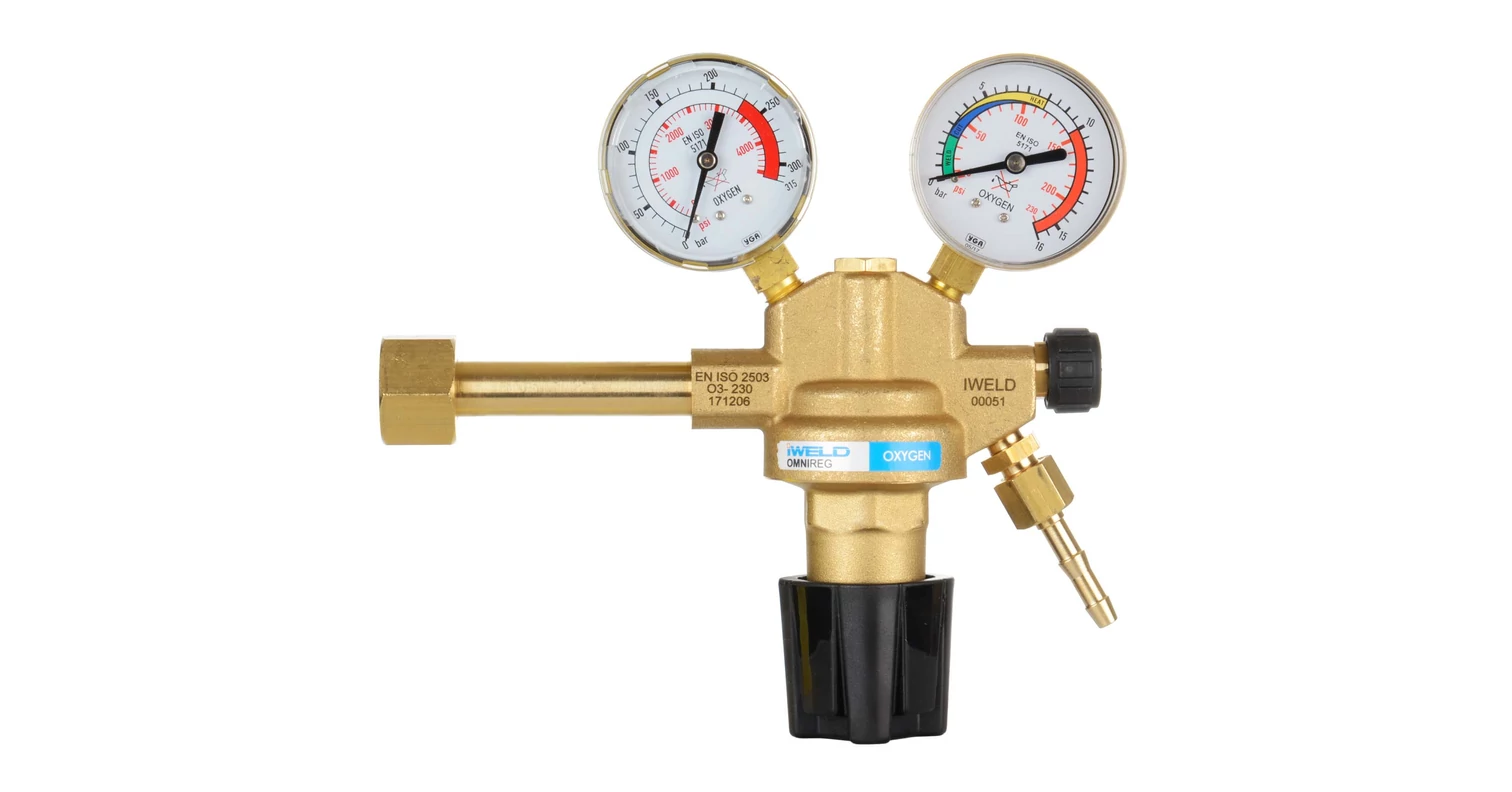 Iweld Omnireg Oxigén nyomáscsökkentő reduktor 230/22 (5MNRGO23010H) - A ...